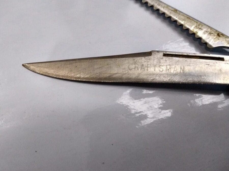 Vintage Craftsman Fish Knife with hook sharpener, opener/scaling blade ...