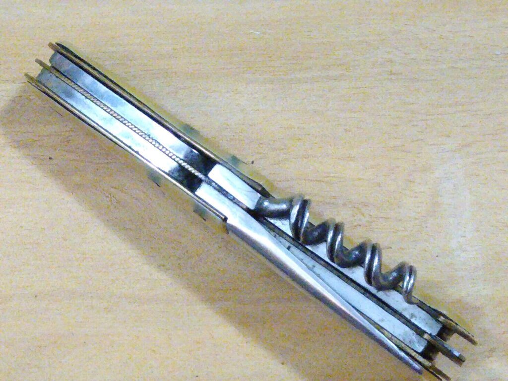 Vintage Wenger Celluloid Cracked Ice Handle Pocket Knife 6 blade multi ...