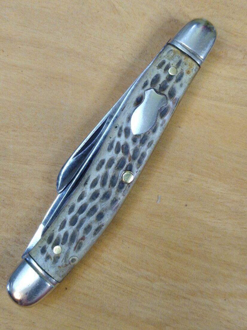 Vintage Old John Primble Belknap HDW & MFG Co. Stockman 3 Blade Pocket ...