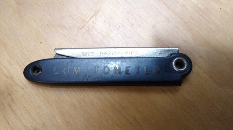 Vintage Gits Razor Knife, Comptometer Promotional item[Used – Near Mint ...
