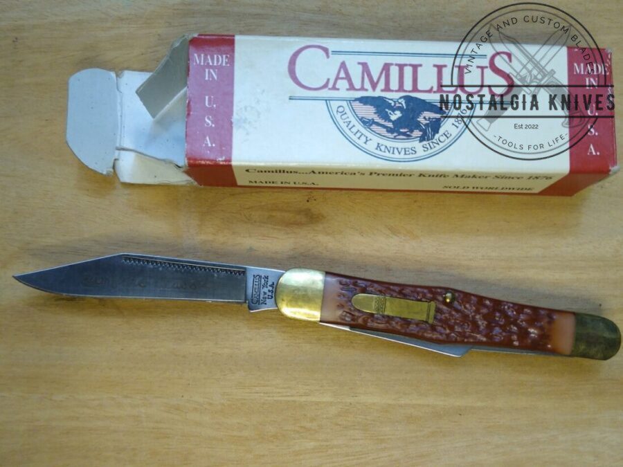 Camillus New York, USA – 3bld Stockman Knife 22LR6 ‘Rimfire Classic ...