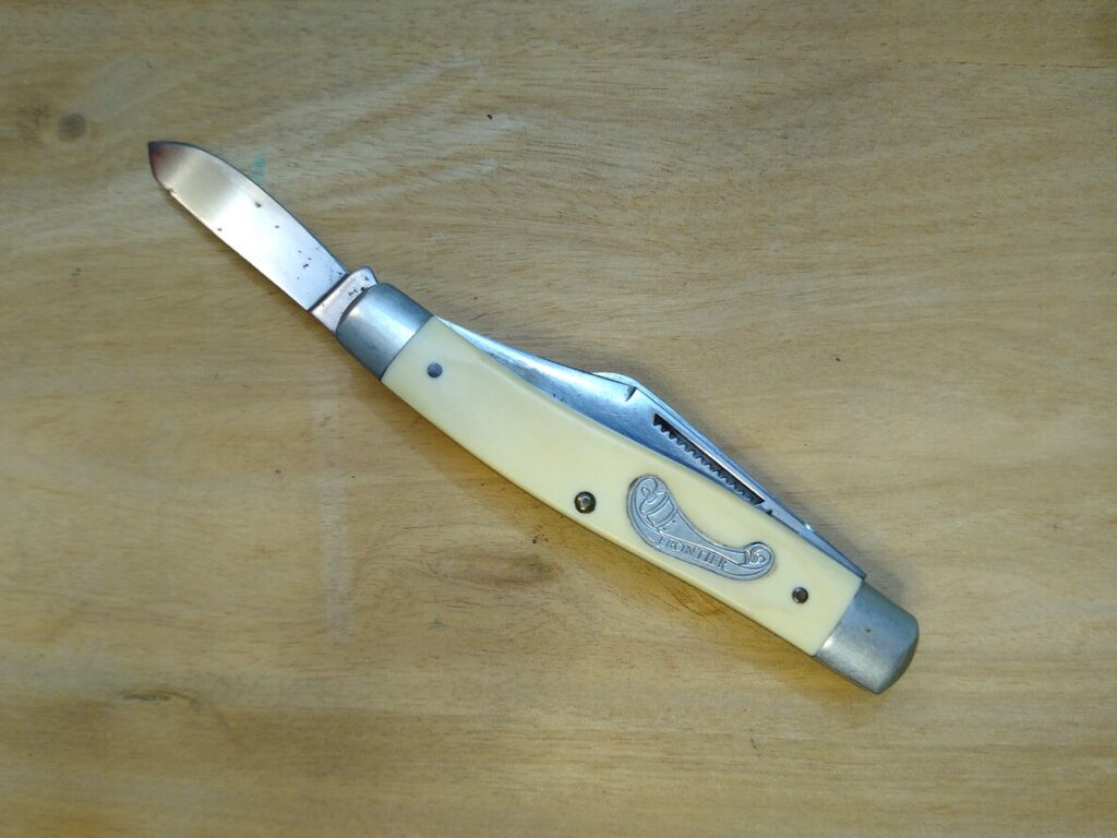 Vintage Frontier Imperial U.S.A. 4432 – Large Stockman 3 blade Pocket ...