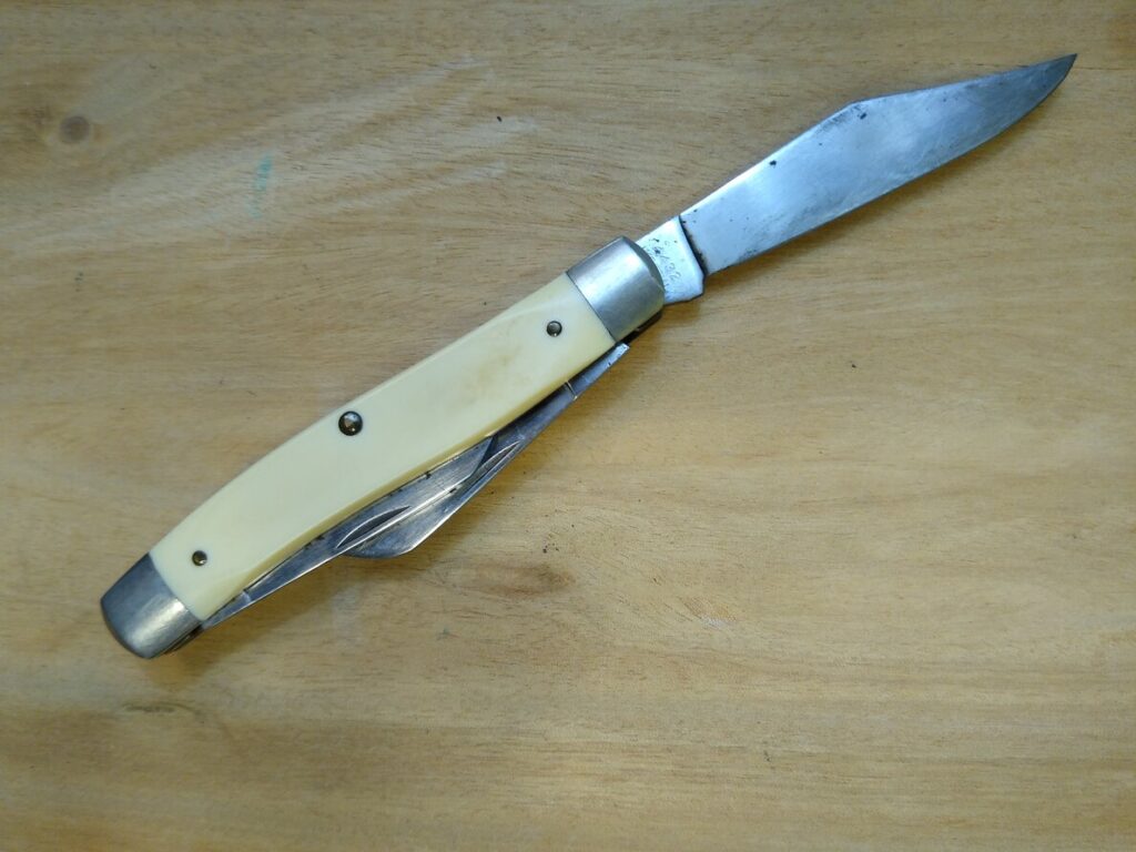 Vintage Frontier Imperial U.S.A. 4432 – Large Stockman 3 blade Pocket ...