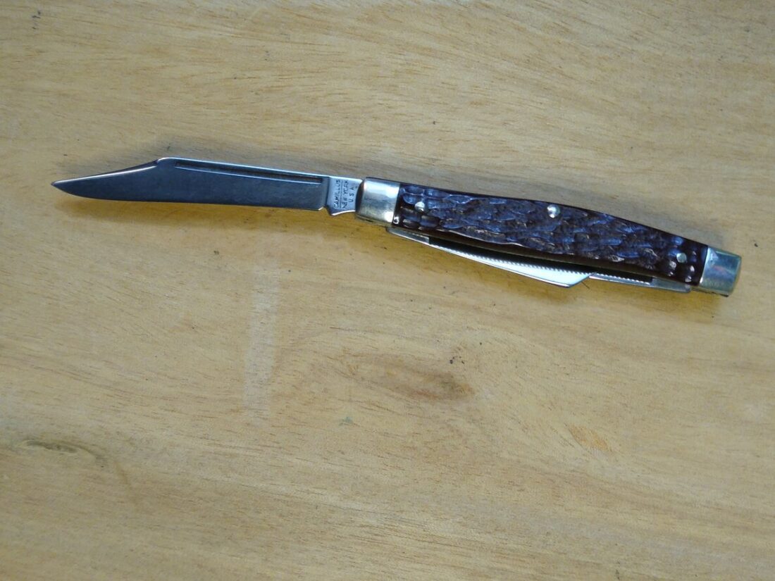 Vintage Camillus NY USA ‘Camillus Deluxe’ #83, Small 3 Blade Stockman ...