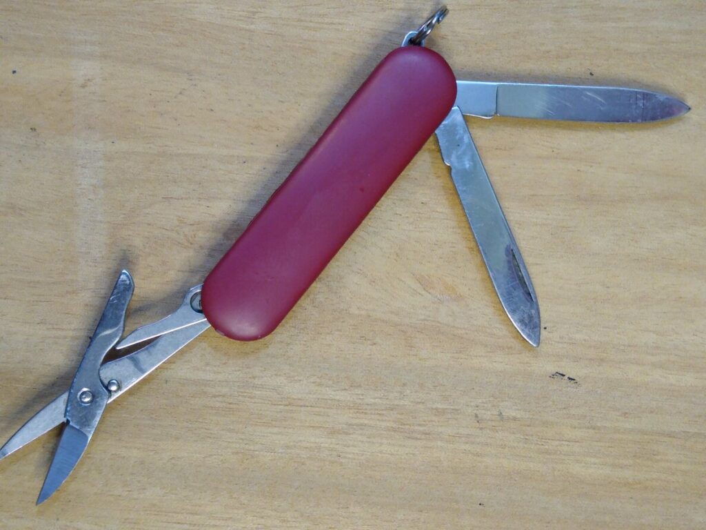 Vintage Camillus USA 872 3 blade pocket knife w/ Scissors & file [Used ...