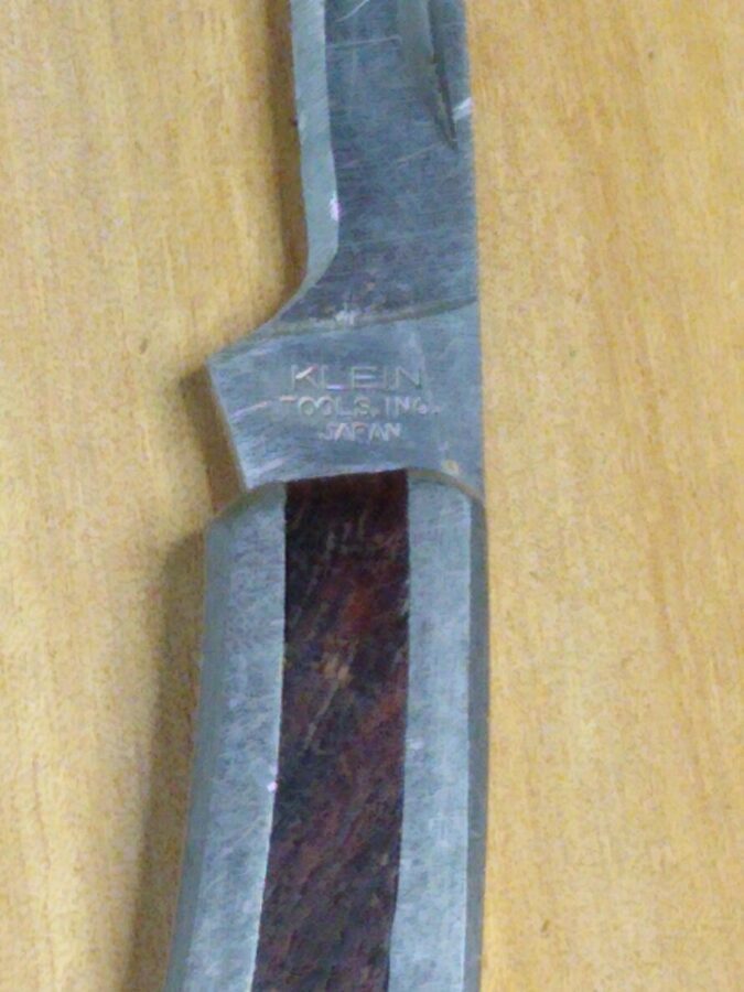 Vintage Klein Tools 44032 Small Single Blade Lock-back pocket knife ...